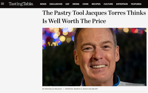 Tasting Table x Jacques Torres – Jacques Torres Chocolate