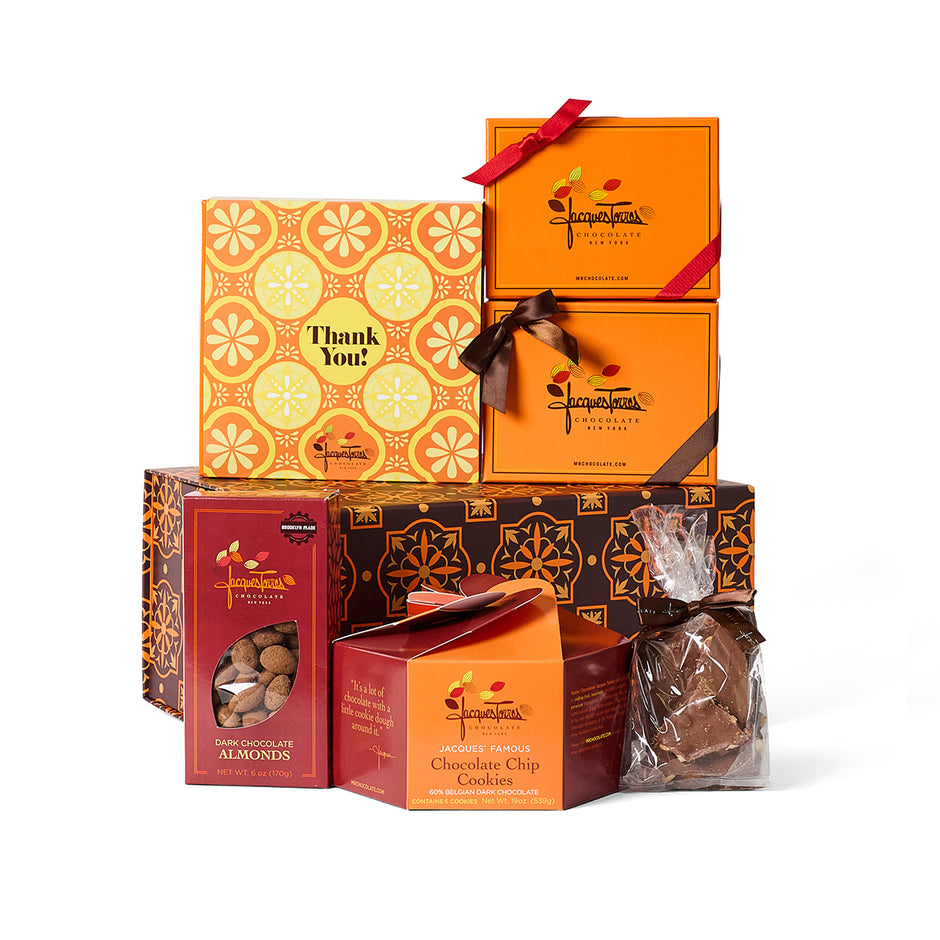 Chocolate Gifts - Chocolate Hat Box | Jacques Torres Chocolate