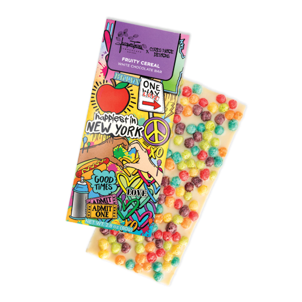 Jacques Torres x Corey Paige Fruity Cereal Bar| Jacques Torres Chocolate