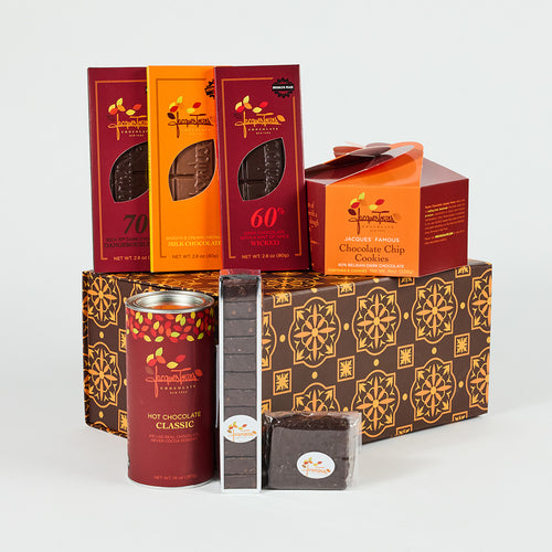 Chocolate Gifts - Chocolate Hat Box | Jacques Torres Chocolate
