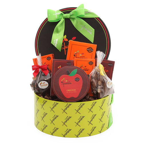 Chocolate Gifts - Chocolate Hat Box | Jacques Torres Chocolate